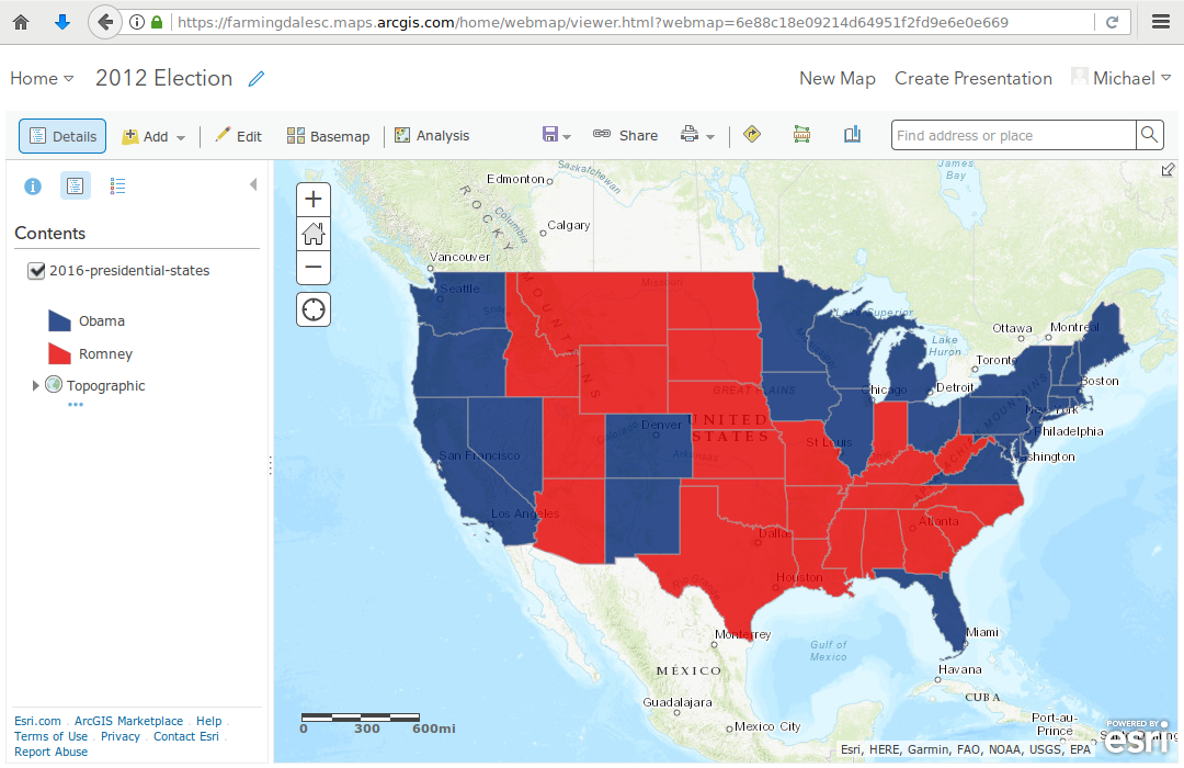 Basic Mapping With ArcGIS Online